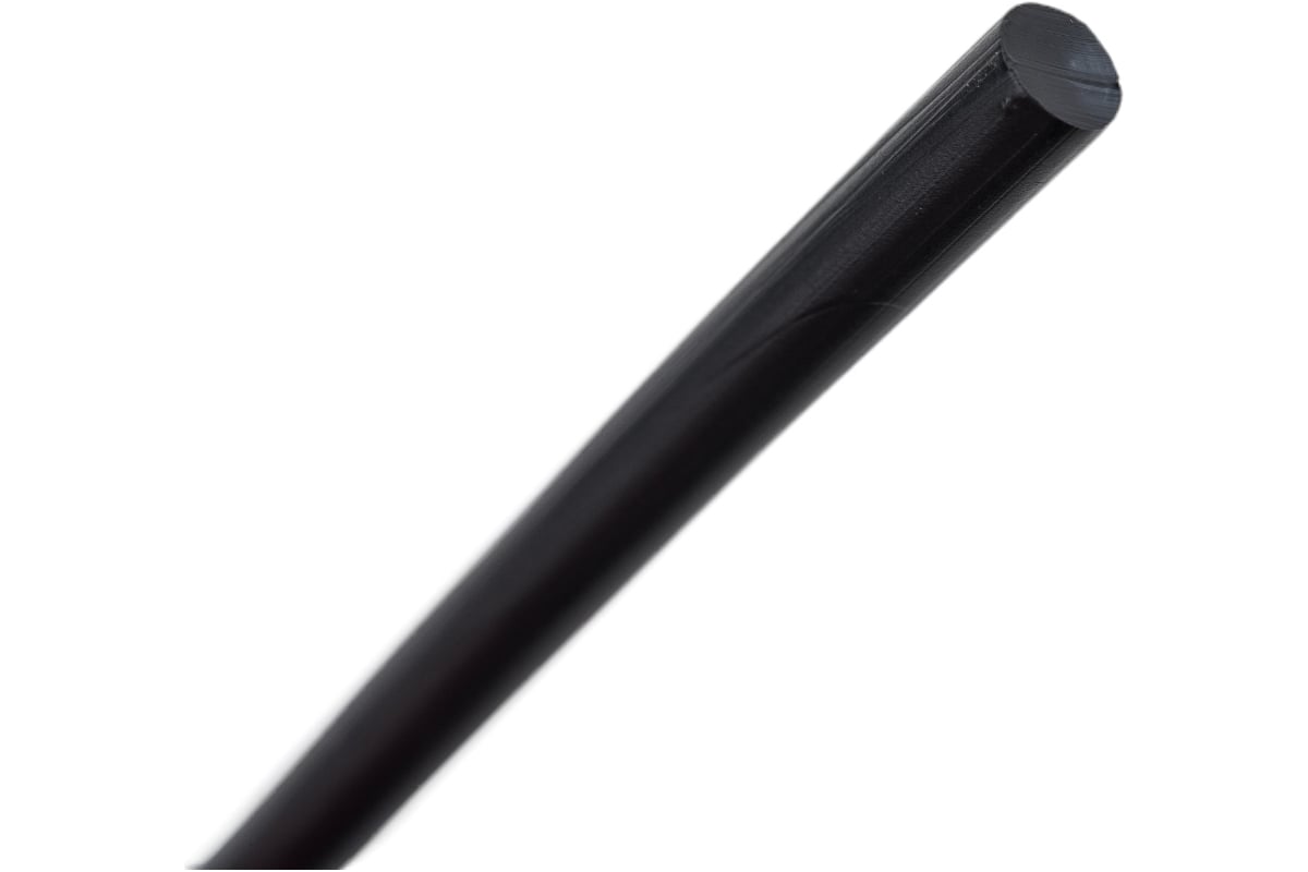 Пластиковый сварочный пруток из HDPE пластика, цвет черный, 4х200 мм ...