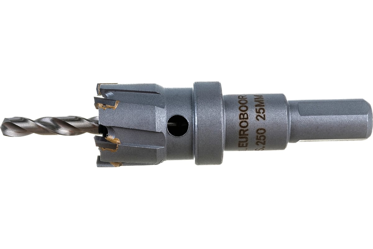 Комбинированное кольцевое сверло TCT 25x20 мм EUROBOOR THS.250 ...
