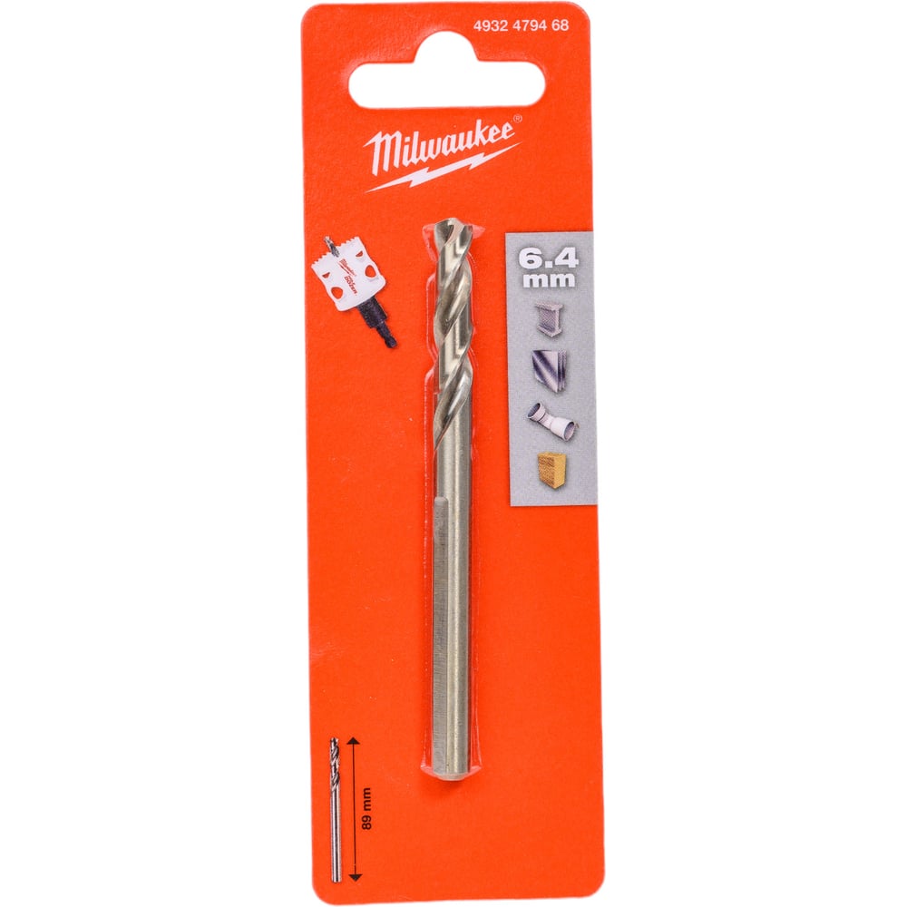 Сверло направляющее 6x89 мм для коронок bi-metal для хвостовика ...