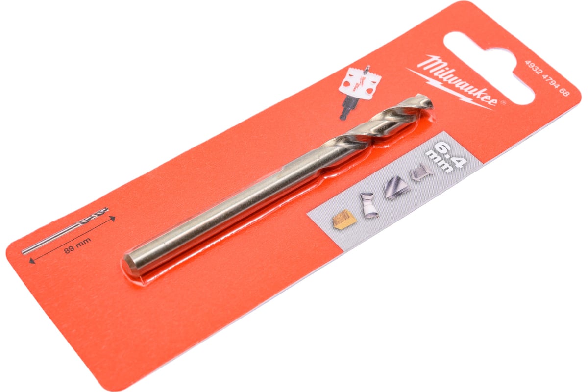 Сверло направляющее 6x89 мм для коронок bi-metal для хвостовика ...