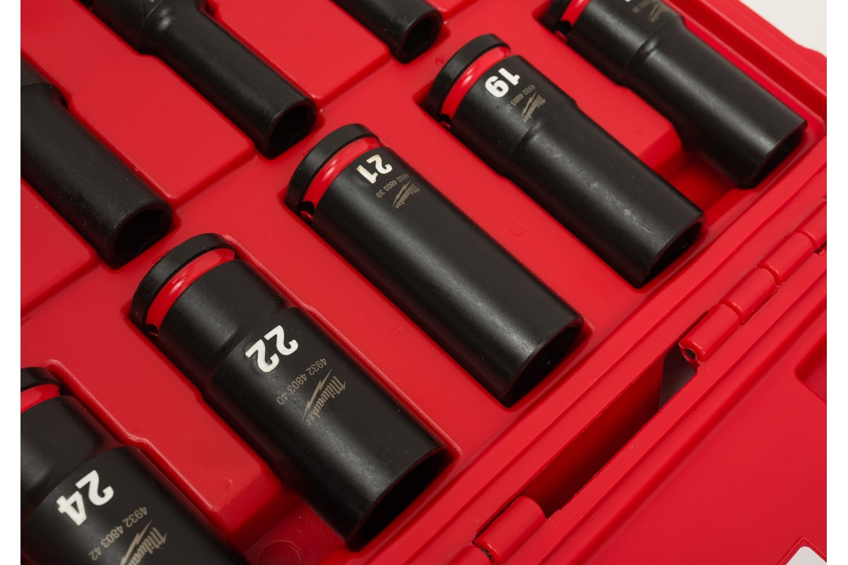 Набор головок ShW удлиненных (10 шт; 1/2") Milwaukee 4932480457 ...