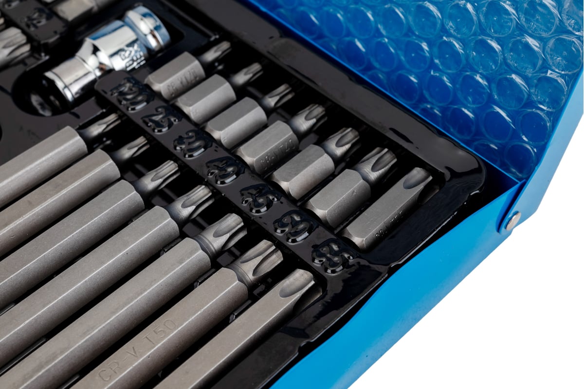 Набор бит (40 предметов; SPLINE/TORX/HEX) VERTUL VR41002 - выгодная ...