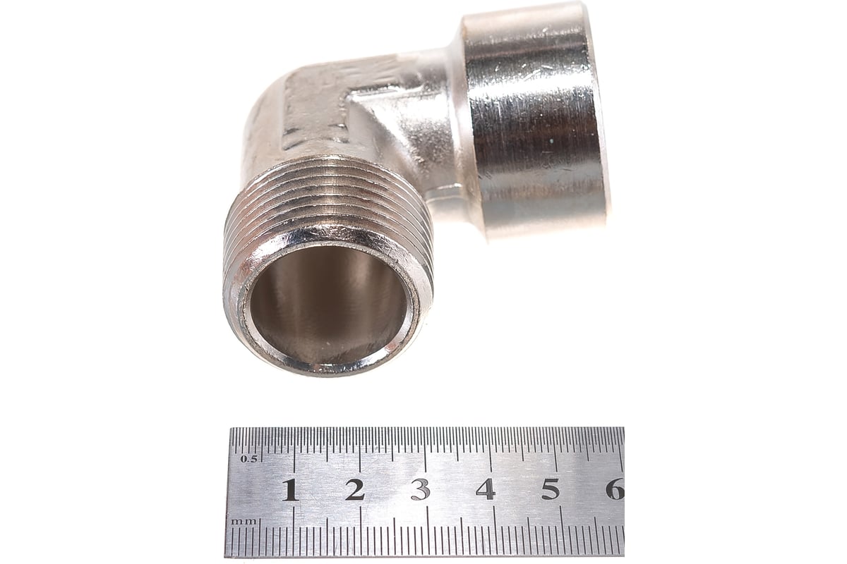 Переходник уголок мама 1" - папа 1" 1250/6 L-MF 1" GAV 31989 - выгодная ...