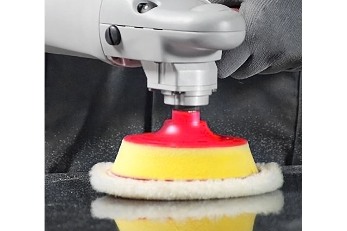 Меховой полировальный круг (125 мм; VELCRO) SUNNYPADS 7930091775897 ...