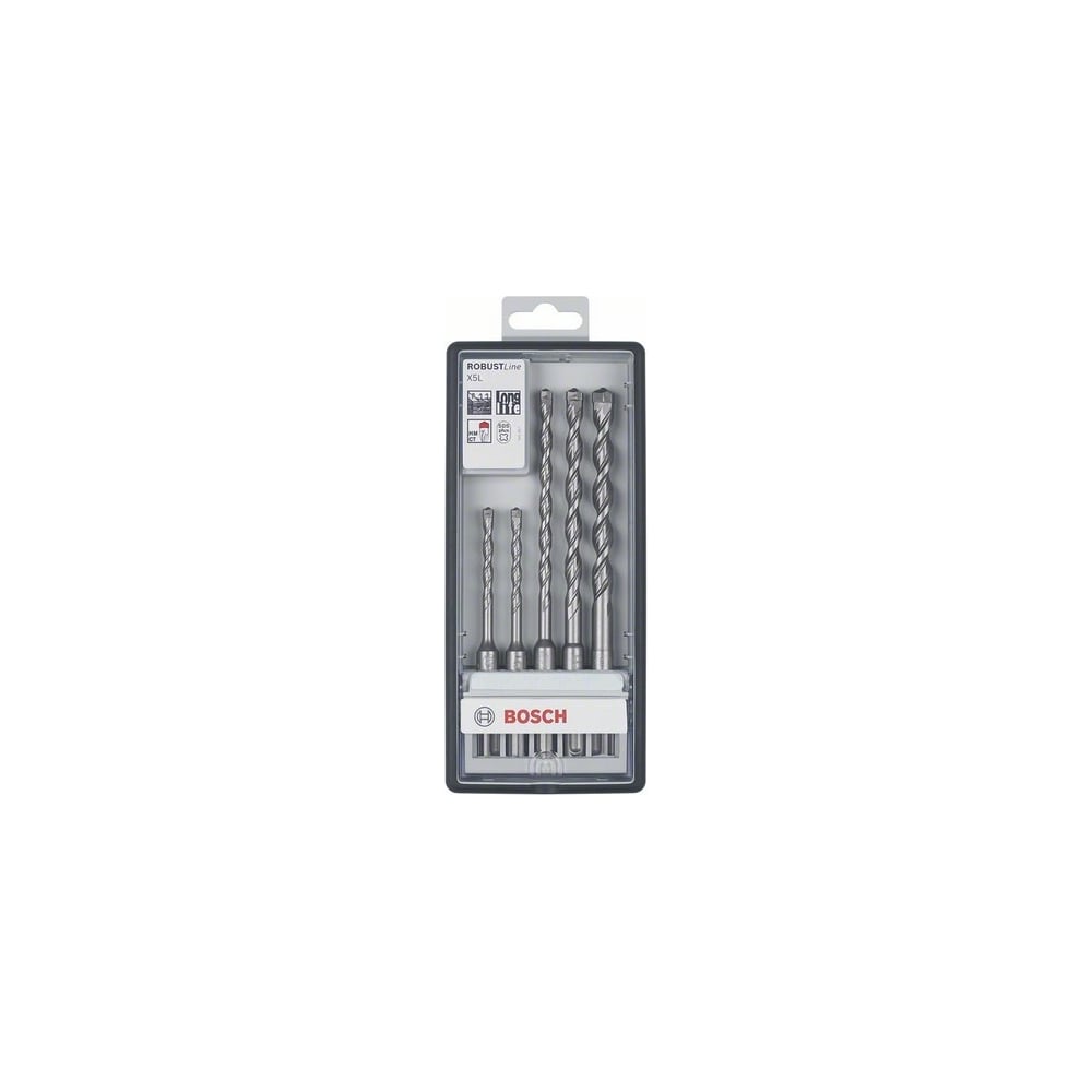 Набор сверл Plus 7 Robust Line 5 шт Sds Plus Bosch 2607019933