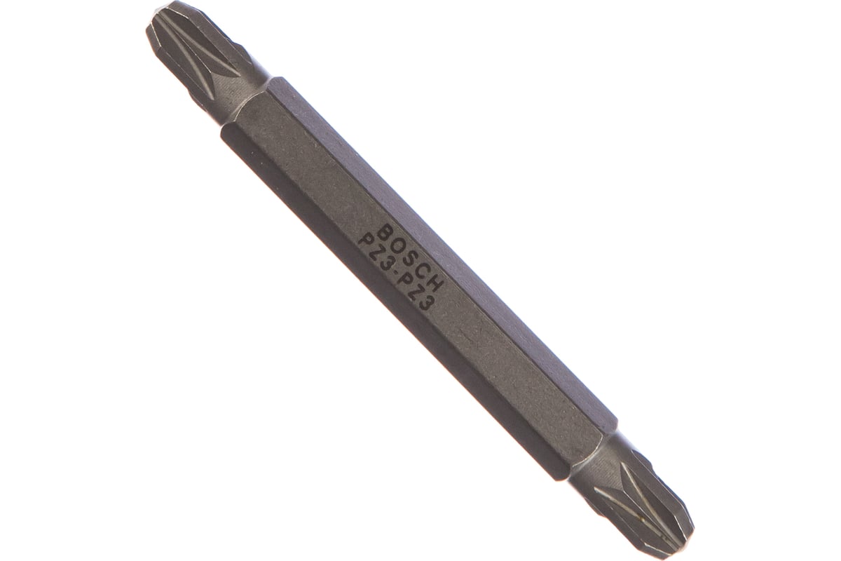 Набор бит двусторонних (60 мм; 3 шт;) PZ1/2/3 XH Bosch 2607001749 ...
