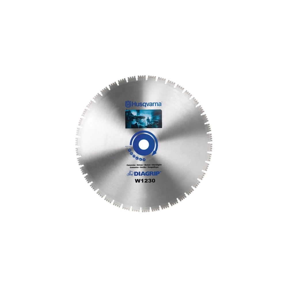 Диск алмазный W1230 (650 мм; 60 мм) для стенорезных машин Husqvarna Construction 5050368-01 ...