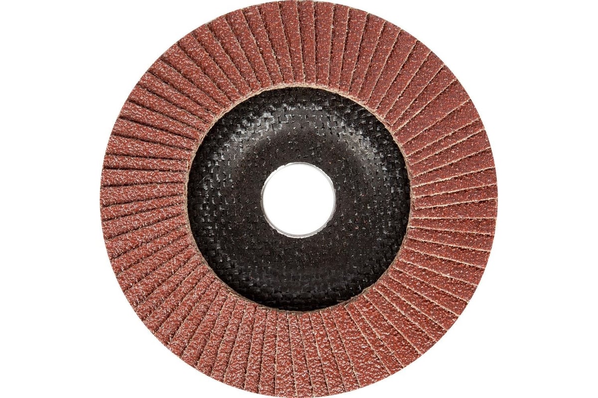 Круг лепестковый торцевой, прямой, оксид алюминия 125х22.2 мм, P-80 ...