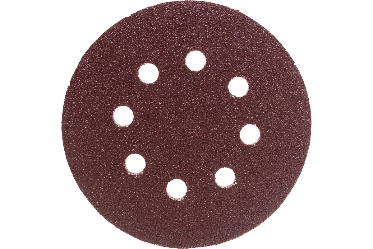 Шлифлист липучка по дереву и металлу 5 шт. 125 мм К80 Энкор 20203 ...