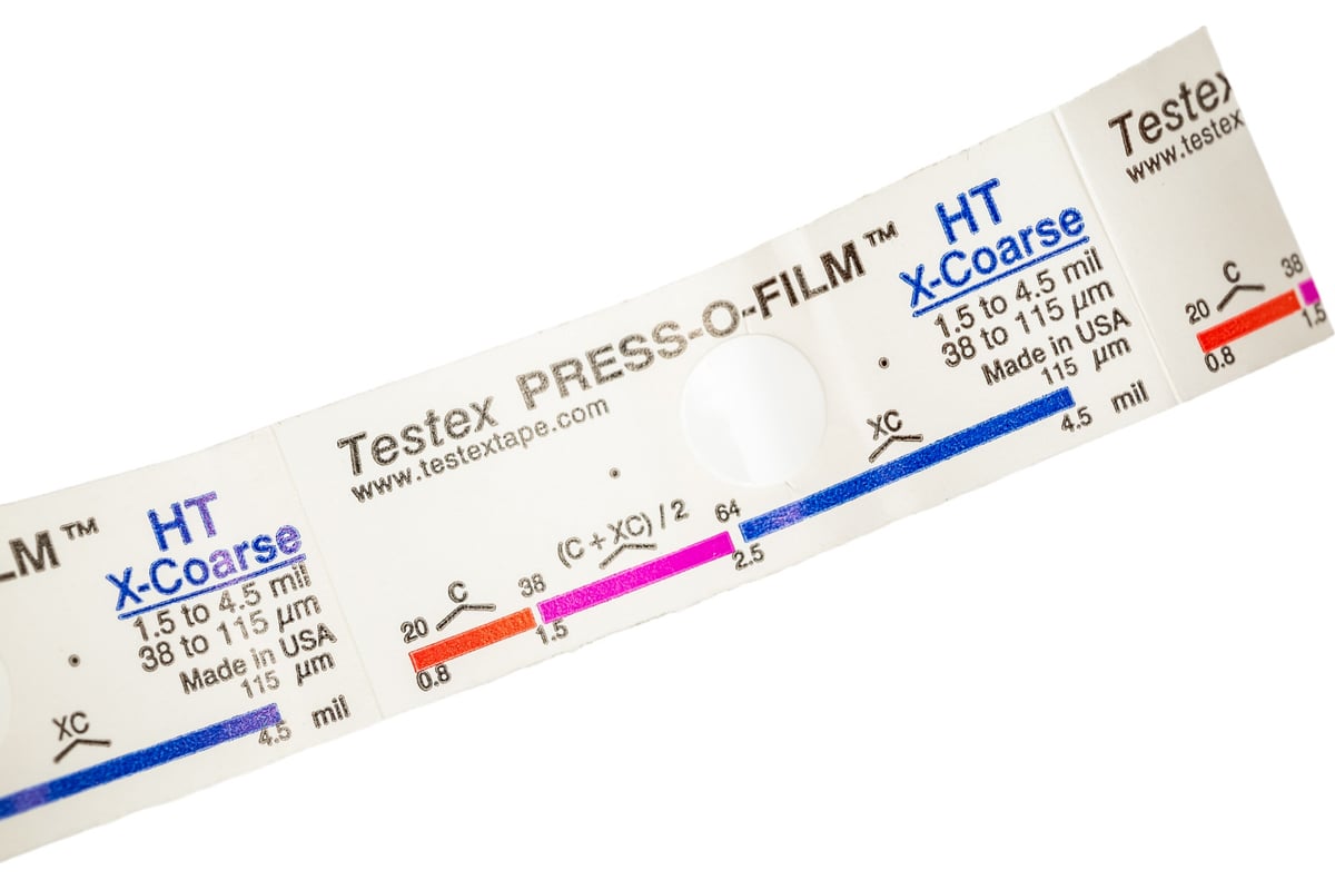 Лента Testex Press-O-Film X-Coarse 38-115 мкм Defelsko RTXC - выгодная ...
