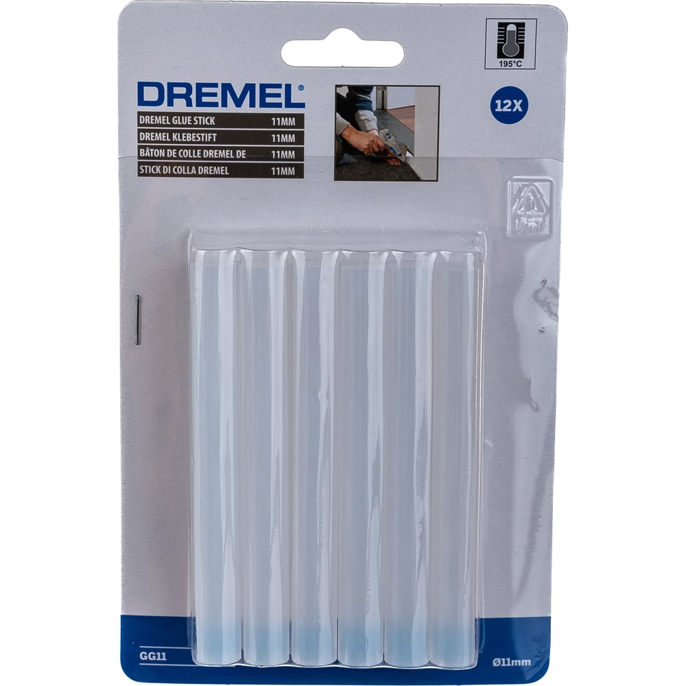 Клеевые стержни высокотемпературные (11 мм) Dremel 2615GG11JA ...