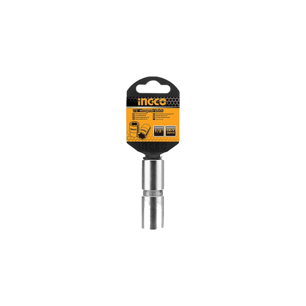 Головка свечная INDUSTRIAL 16 мм, 1/2"DR INGCO HSPS12161 - выгодная ...
