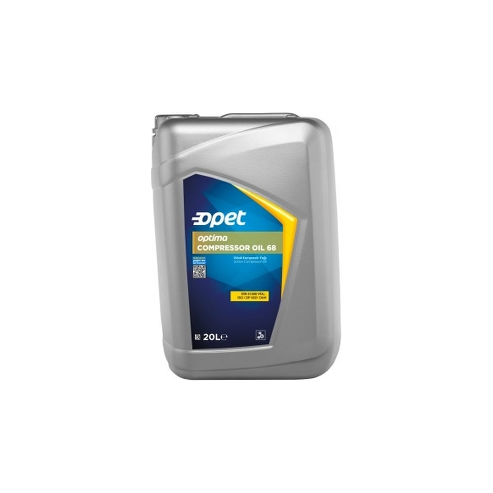 Компрессорное масло OPTIMA COMPRESSOR OIL 68 / DP 6521 DAH (20 л) OPET ...