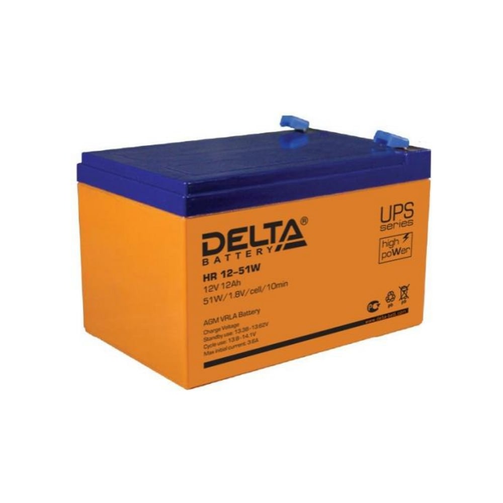Батарея аккумуляторная DELTA HR 12-51W для ИБП N-Power HR 12-51W ...