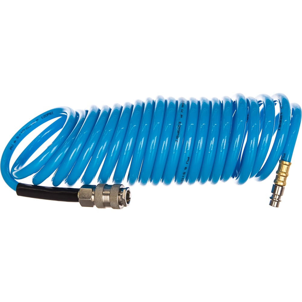 Шланг спиральный с фитингами рапид (5 м; 6x10 мм) FUBAG 170300 ...