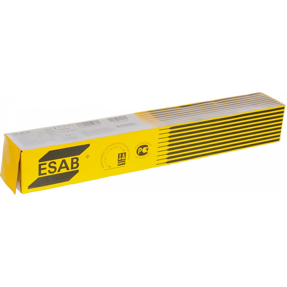 Электрод ОК 46.00 (4 мм; 6.6 кг) ESAB СВ000007577 купить в Тюмени ...