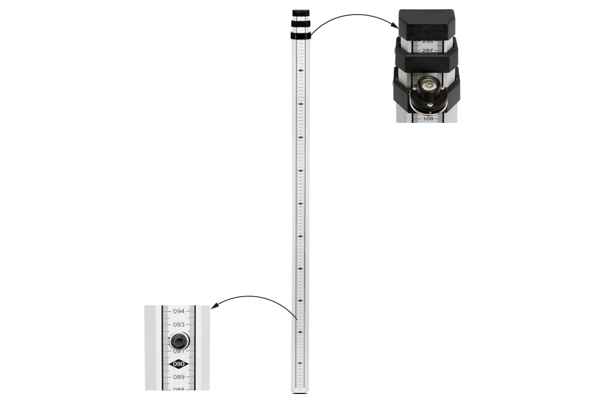 Рейка нивелирная RGK TS-5 - выгодная цена, отзывы, характеристики, фото - купить в Москве и РФ