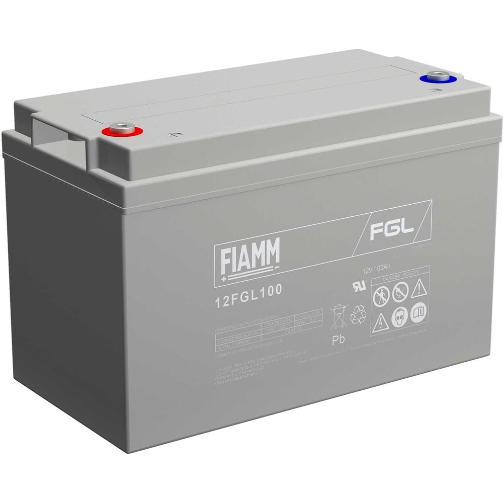 Аккумуляторная батарея 12 В, 100 Ач FIAMM 12FGL100 - выгодная цена ...