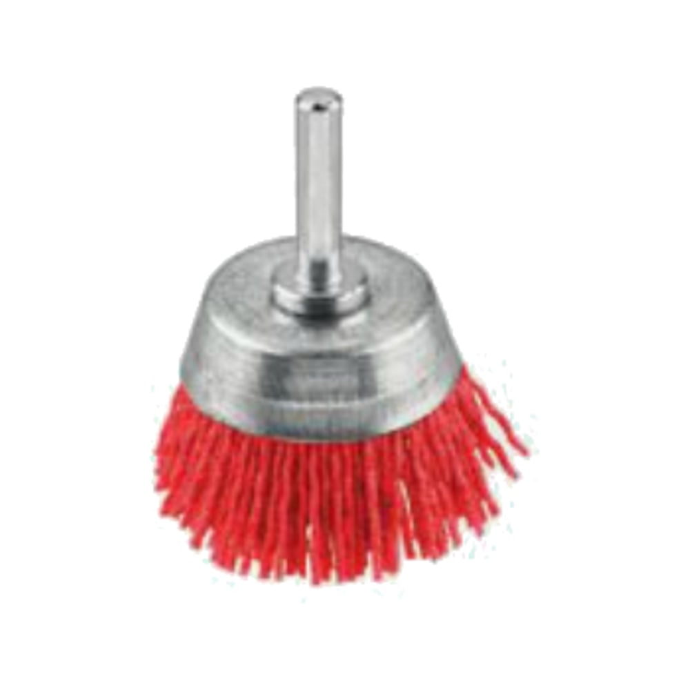 Щетка чашечная нейлоновая (50 мм; хвостовик 6 мм; грубая) KWB 6032-30 ...