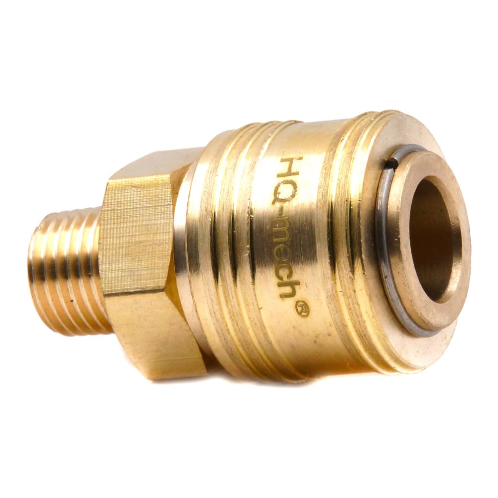 Соединение быстросъемное пневматическое HQ-SM14 «мама»-нар. резьба 1/4 ...