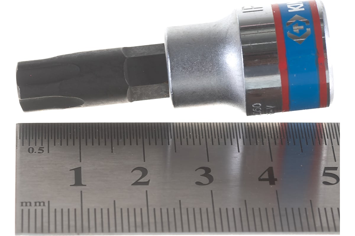 Насадка бита торцевая (3/8", TORX PLUS, IPR50, L = 50 мм, 5-ти лучевой ...