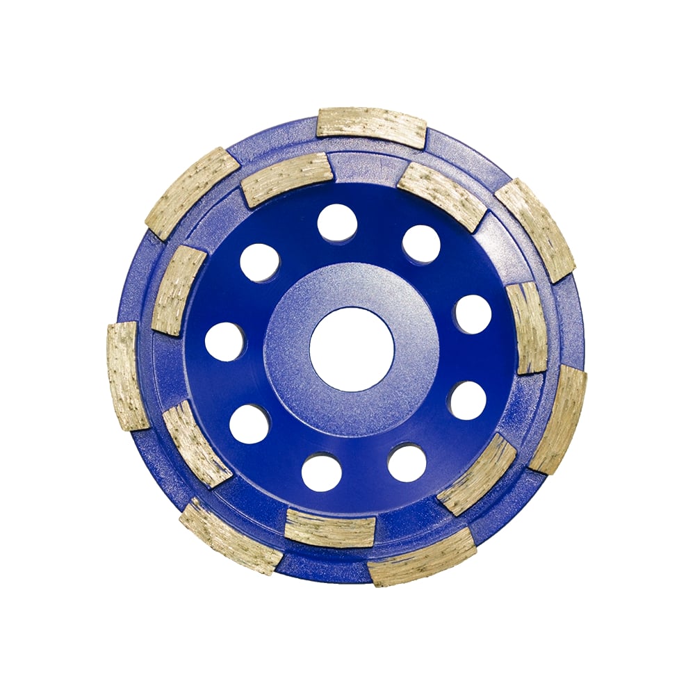 Чашка алмазная двухрядная Professional (125х22.2 мм) для УШМ KEOS ...