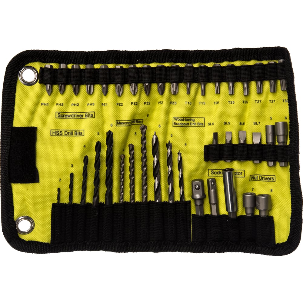 Набор сверл и бит в сумке (40 шт.) Ryobi RAK40RM 5132002264 - выгодная ...