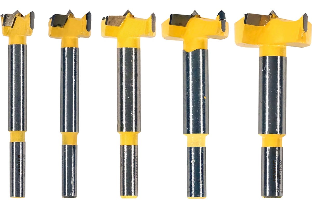 Набор сверл Форстнера для дерева 5 шт, ТСТ Энкор 19149 - выгодная цена ...