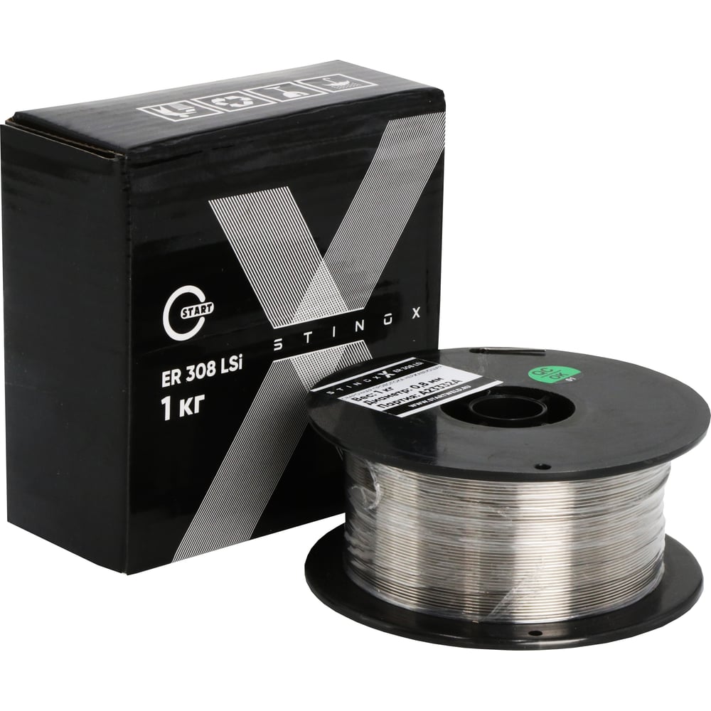 Проволока сварочная STINOX ER308LSI 0.8 мм, D100 мм, 1 кг Start ...