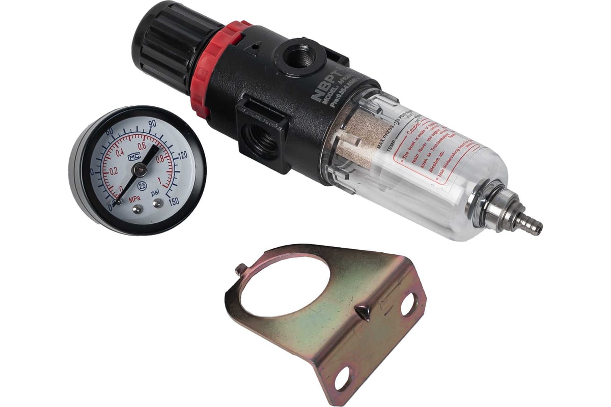 Фильтр влагоотделитель с регулятором afr1500-1/8 (01) NBPT 57049 ...