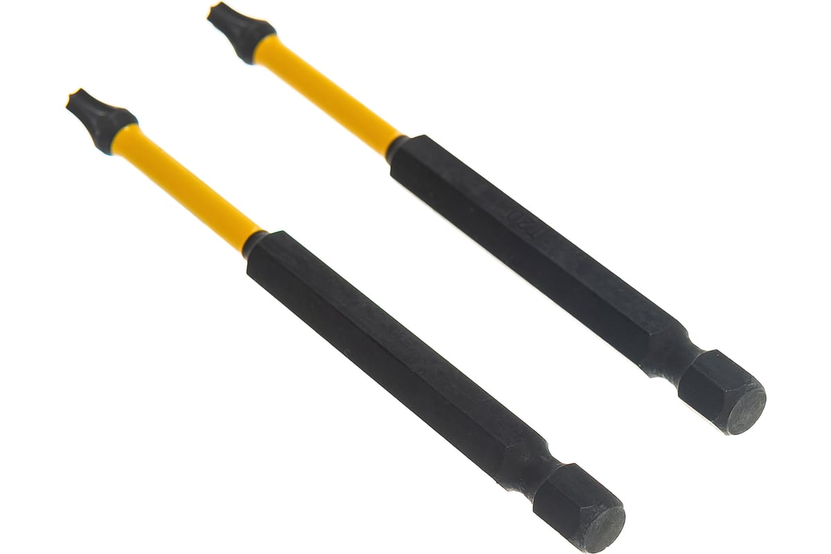 Биты ударные IMPACT Torsion T20, 89мм, 2шт. DEWALT DT70568T - выгодная ...