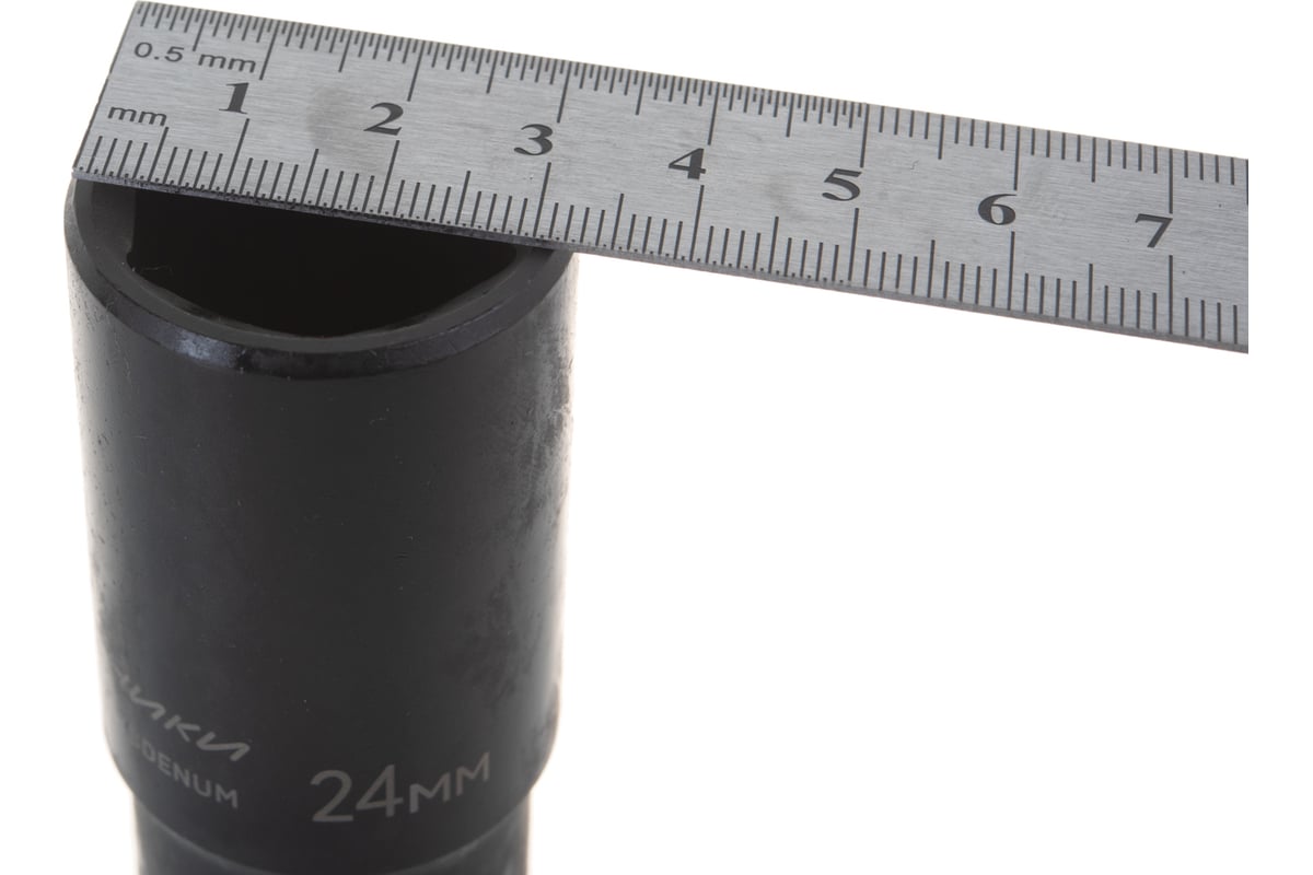 Головка ударная 6-ти гранная удлиненная (24 мм; 1/2") Дело Техники ...