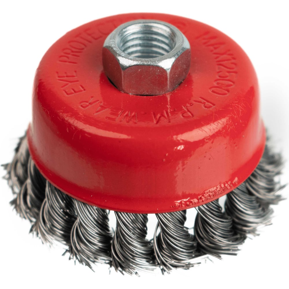 Щетка-чашка SAMGRUPP по металлу для ушм 75/м14 крученая SAMC-030100075 ...