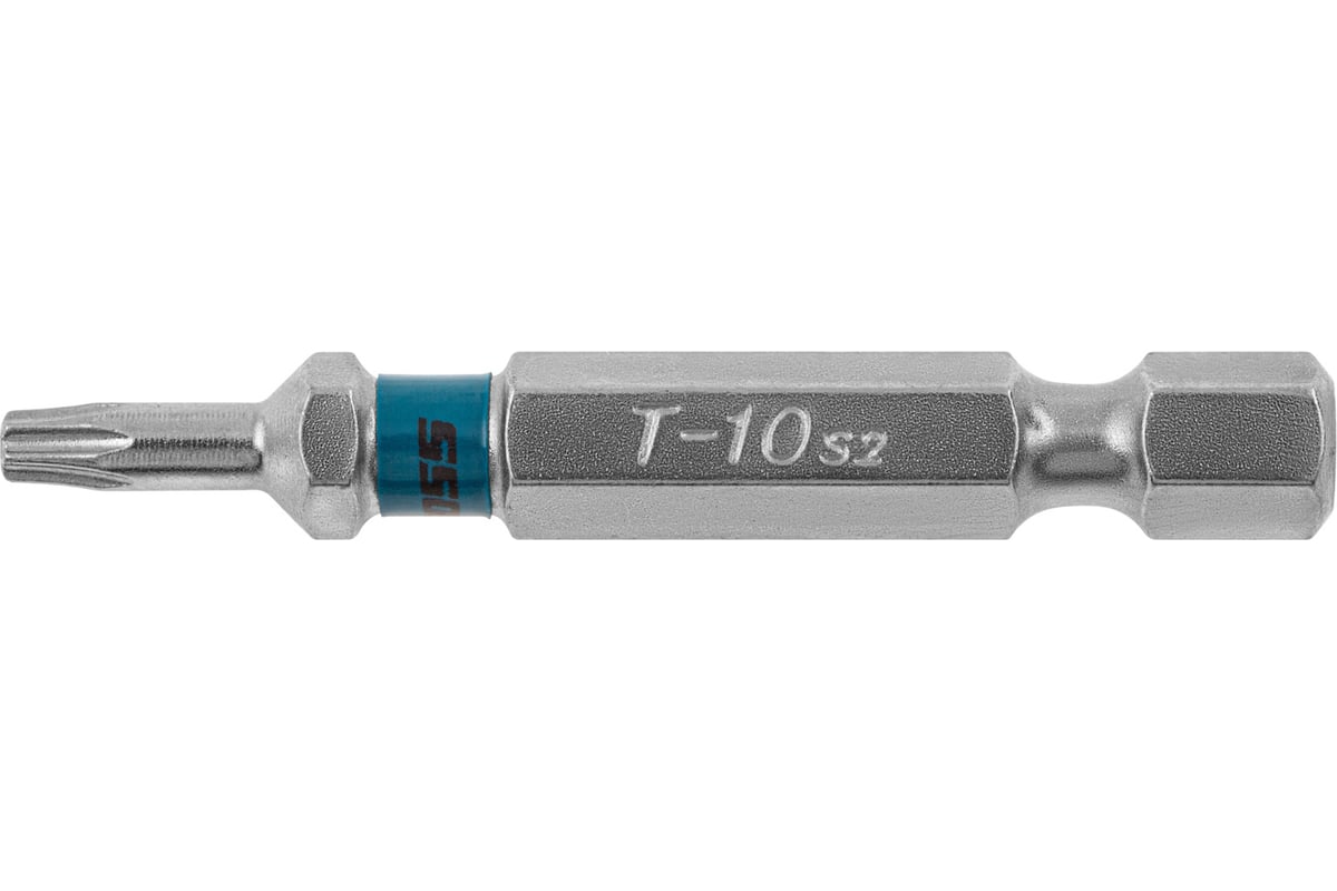 Набор бит TORX (Т10; 50 мм, сталь S2) 10 шт. GROSS 11468 - выгодная ...