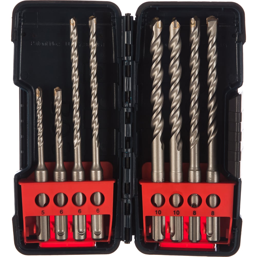 Набор буров по бетону Sds Plus 5 10 мм 8 шт Bosch 2607019903