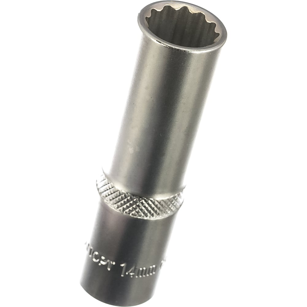 Головка торцевая 12-ти гранная (14 мм; 1/2"; 77 мм) Станкоимпорт ГД.12. ...