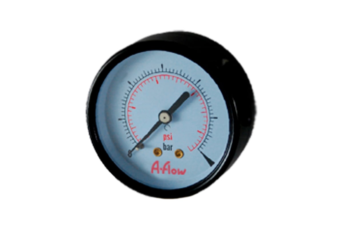 Манометр от 0 до 10 бар из углеродистой стали, D50 мм, M12x1,5, штуцер ...