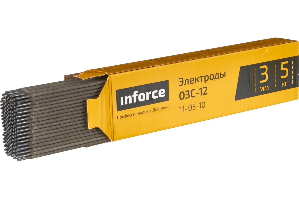 Электроды ОЗС-12 (3 мм; 5 кг) Inforce 11-05-10 - выгодная цена, отзывы ...