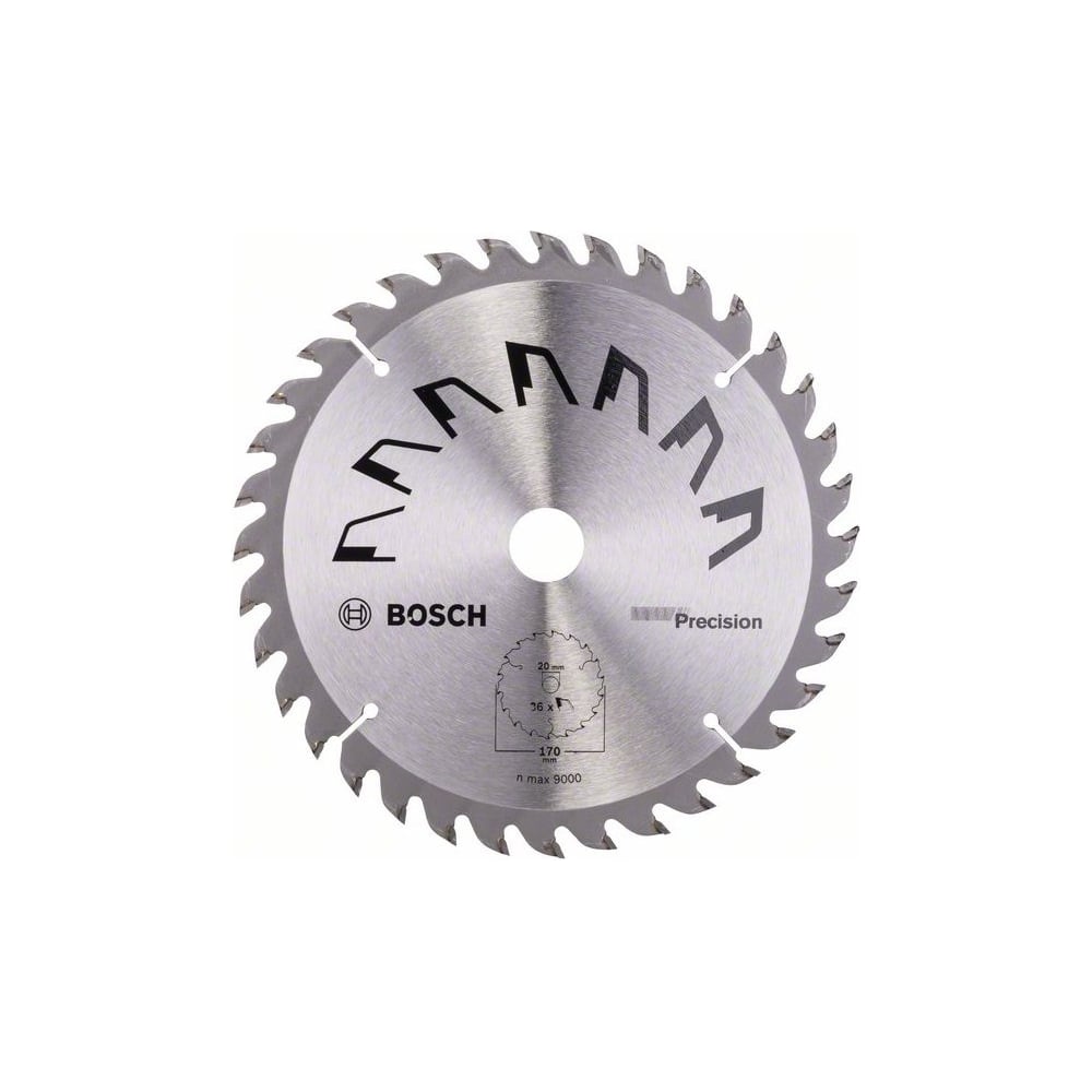 Пильный диск PRECISION GP WO H 170x20/16-36 Bosch 2609256858 - выгодная ...