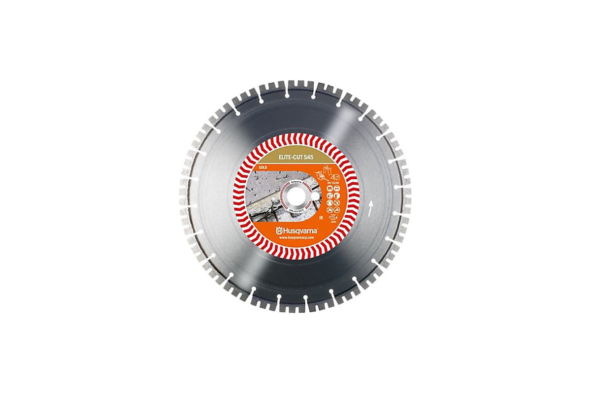 Алмазный диск ELITE-CUT S45 (450х25.4 мм) Husqvarna 5798207-50 ...