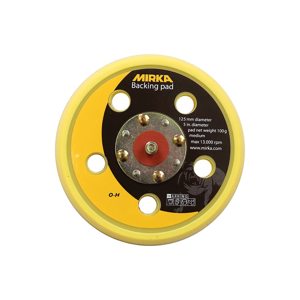 Подошва шлифовальная (125 мм; 5 отв.) MIRKA 8295192111 - выгодная цена ...