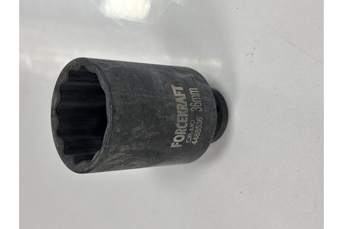 Головка ударная глубокая 12-гранная 36 мм, 1/2'' Forcekraft FK-4488536(54595) - выгодная цена ...