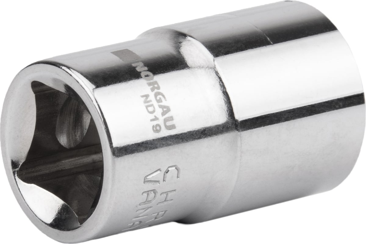 Головка торцевая 12-гранная (1/2", 5/8"), тип ND19-5/8 NORGAU 063708023 ...