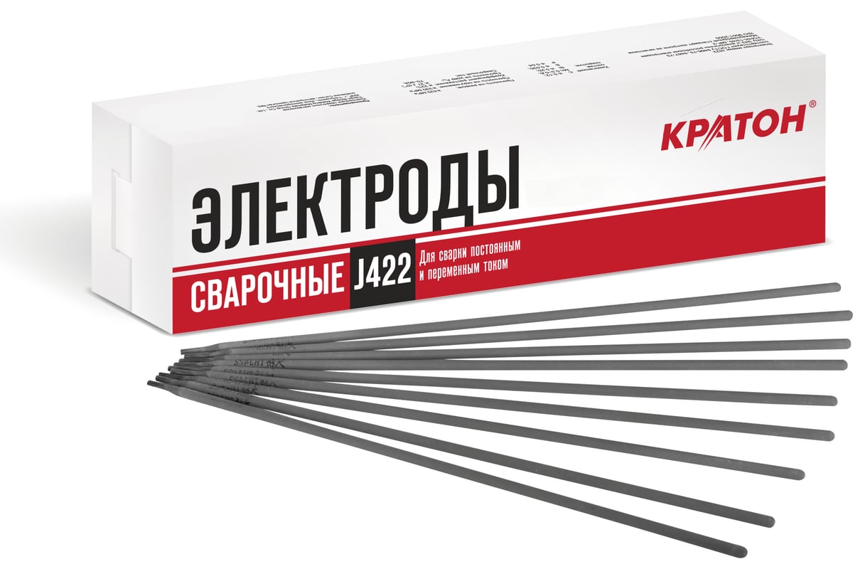 Электрод J422 (5 кг; 4 мм) для дуговой сварки Кратон 1 19 01 003 ...