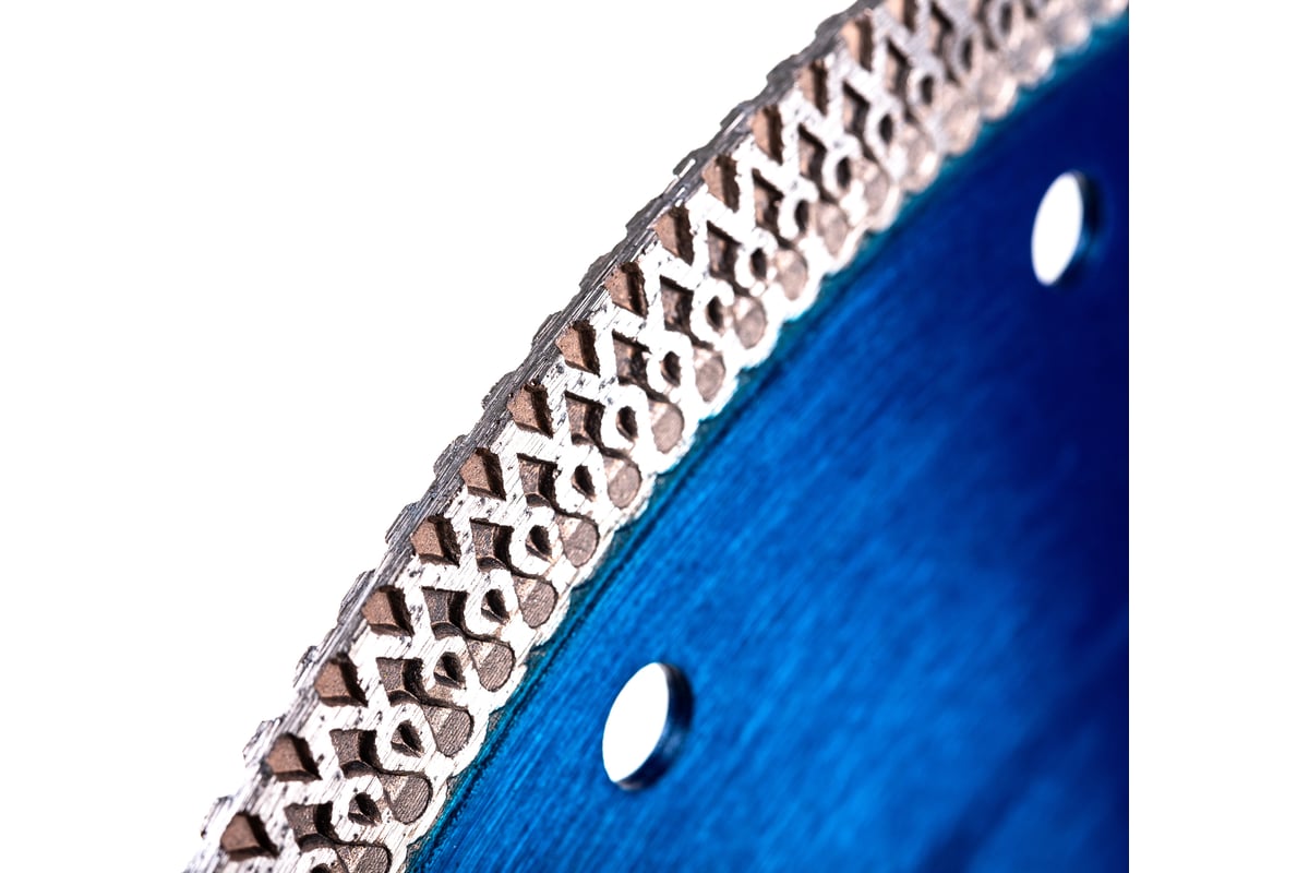 Диск алмазный отрезной Турбо Ультратонкий Х-тип (250х25.4/22.23 мм) Hilberg HM407 - выгодная ...