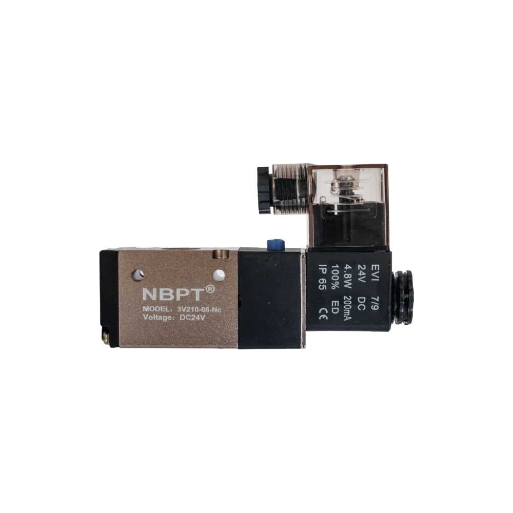 Пневмораспределитель 3/2 3V210-08-NC-DC24V G1/4" NBPT 57643 - выгодная ...