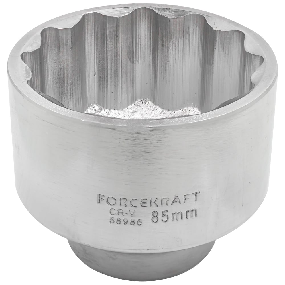 Головка 85 мм, 1" DR, 12 гранная Forcekraft FK-58985(54319) - выгодная ...