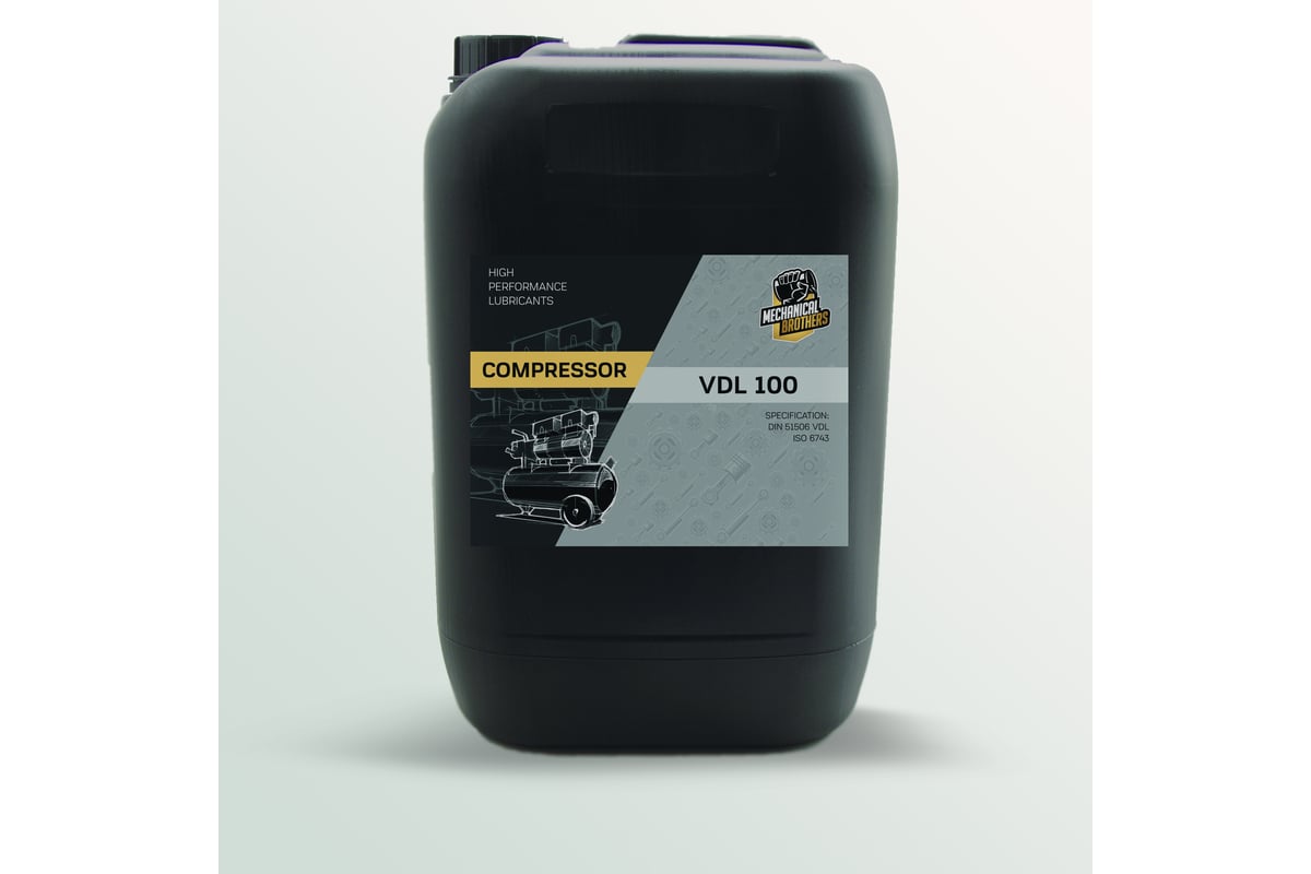 Масло компрессорное MB Compressor VDL 100 20 л MECHANICAL BROTHERS ...