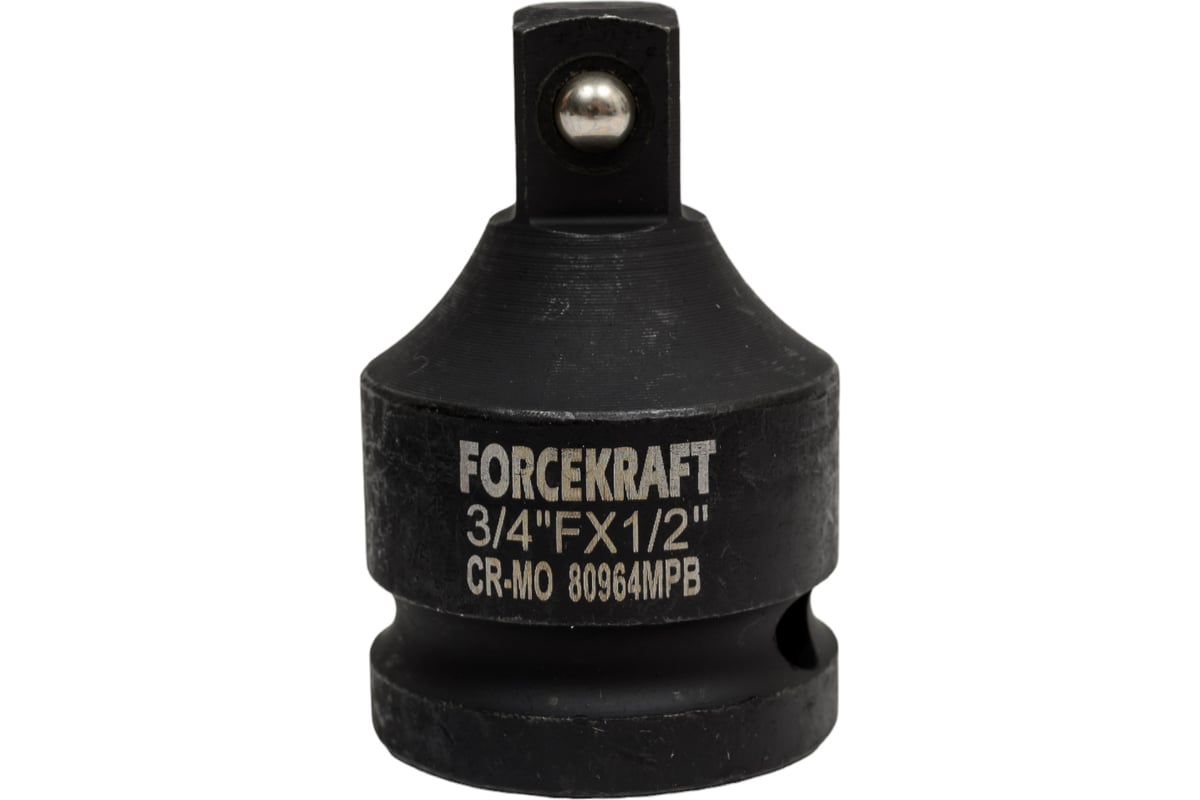 Адаптер-переходник ударный 3/4" Fх1/2" M Forcekraft FK-80964MPB(55020) - выгодная цена, отзывы ...