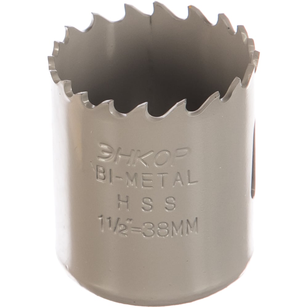 Коронка по металлу (38 мм; Bi-Metal М3) Энкор 24138 - выгодная цена ...